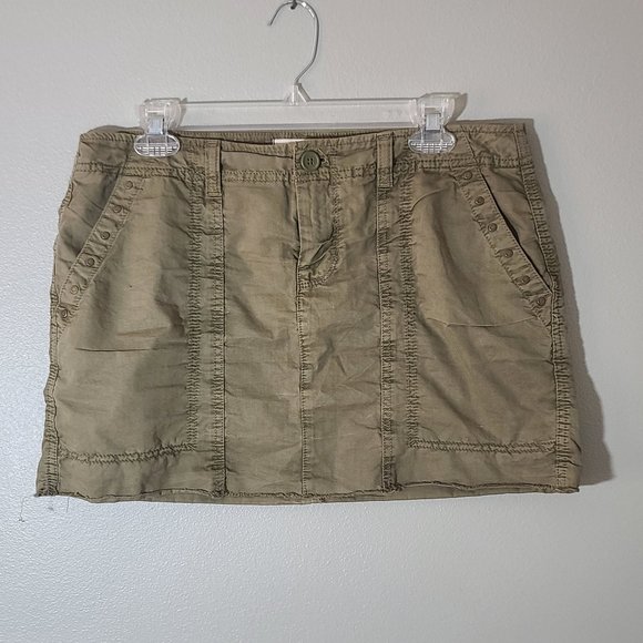 Old Navy | Skirts | Old Navy Army Green Cargo Mini Skirt | Poshmark